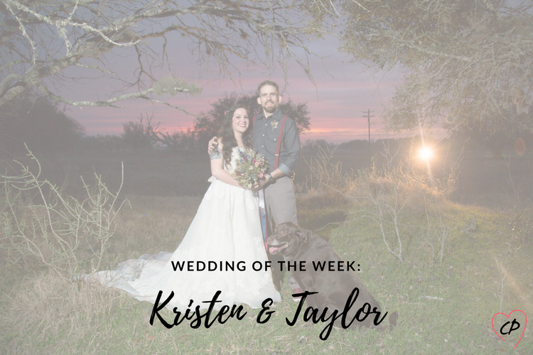 Wedding of the Week: Kristen & Taylor