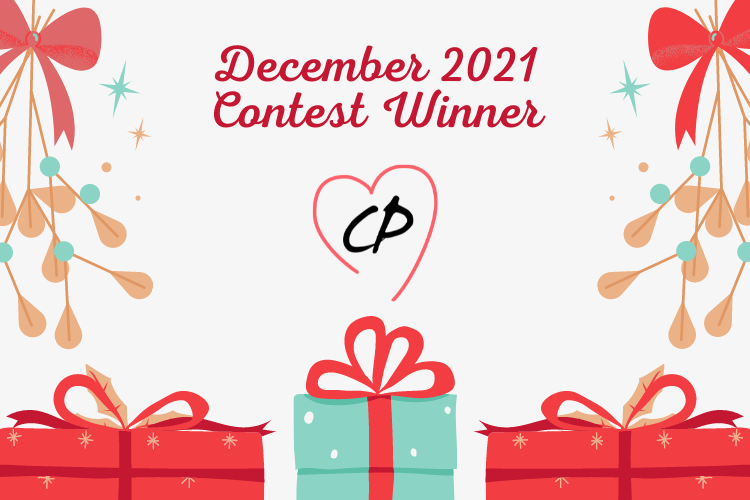 December 2021 Giveaway Winner