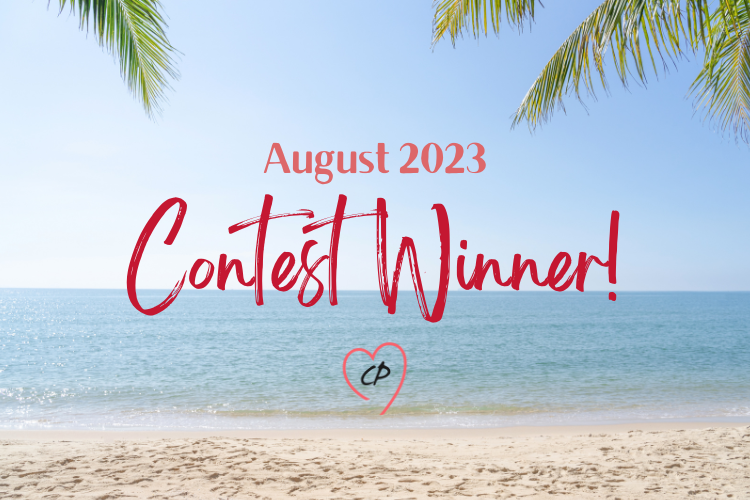 August 2023 Giveaway Winner