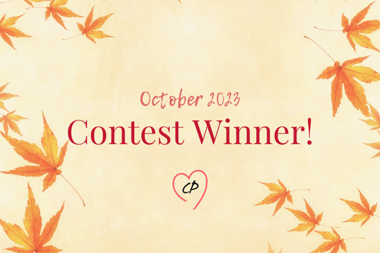 October 2023 Giveaway Winner